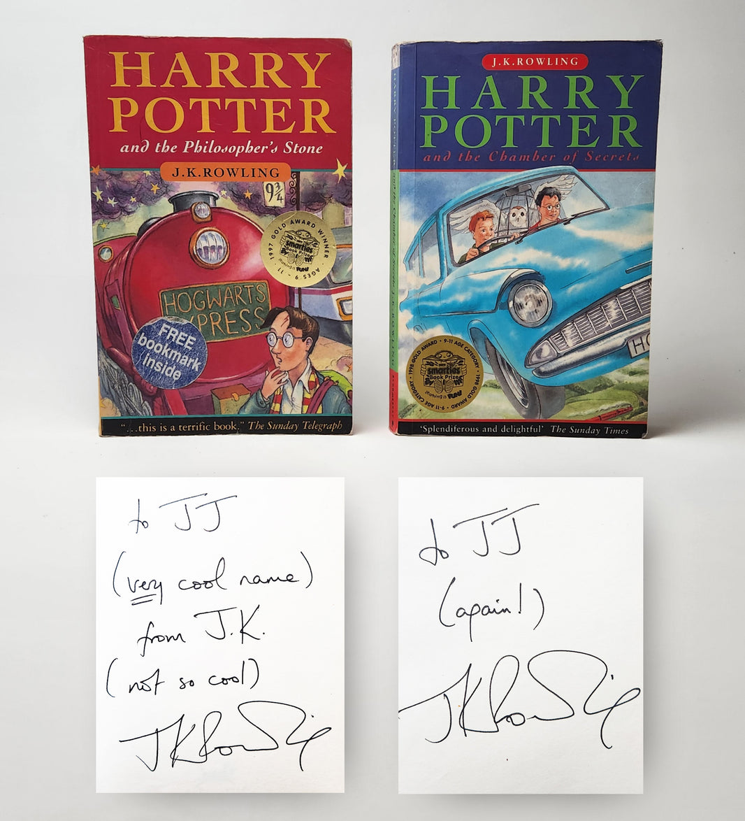 Authentic signed Harry Potter books – Winters Rare Books