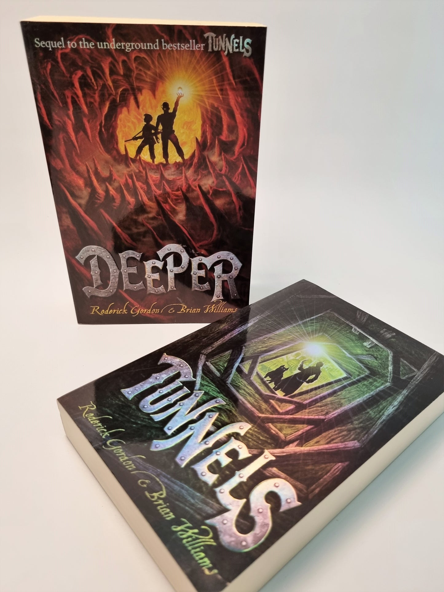 Tunnels and Deeper by Roderick Gordon and Brian Williams - Signed and ...