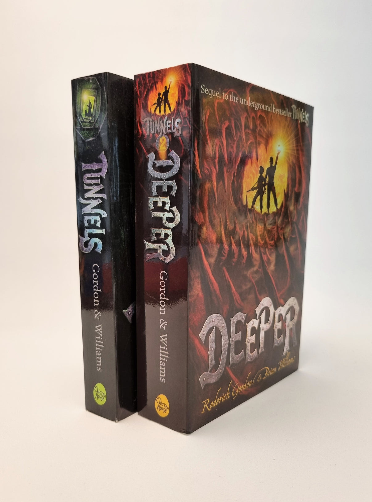 Tunnels and Deeper by Roderick Gordon and Brian Williams - Signed and ...