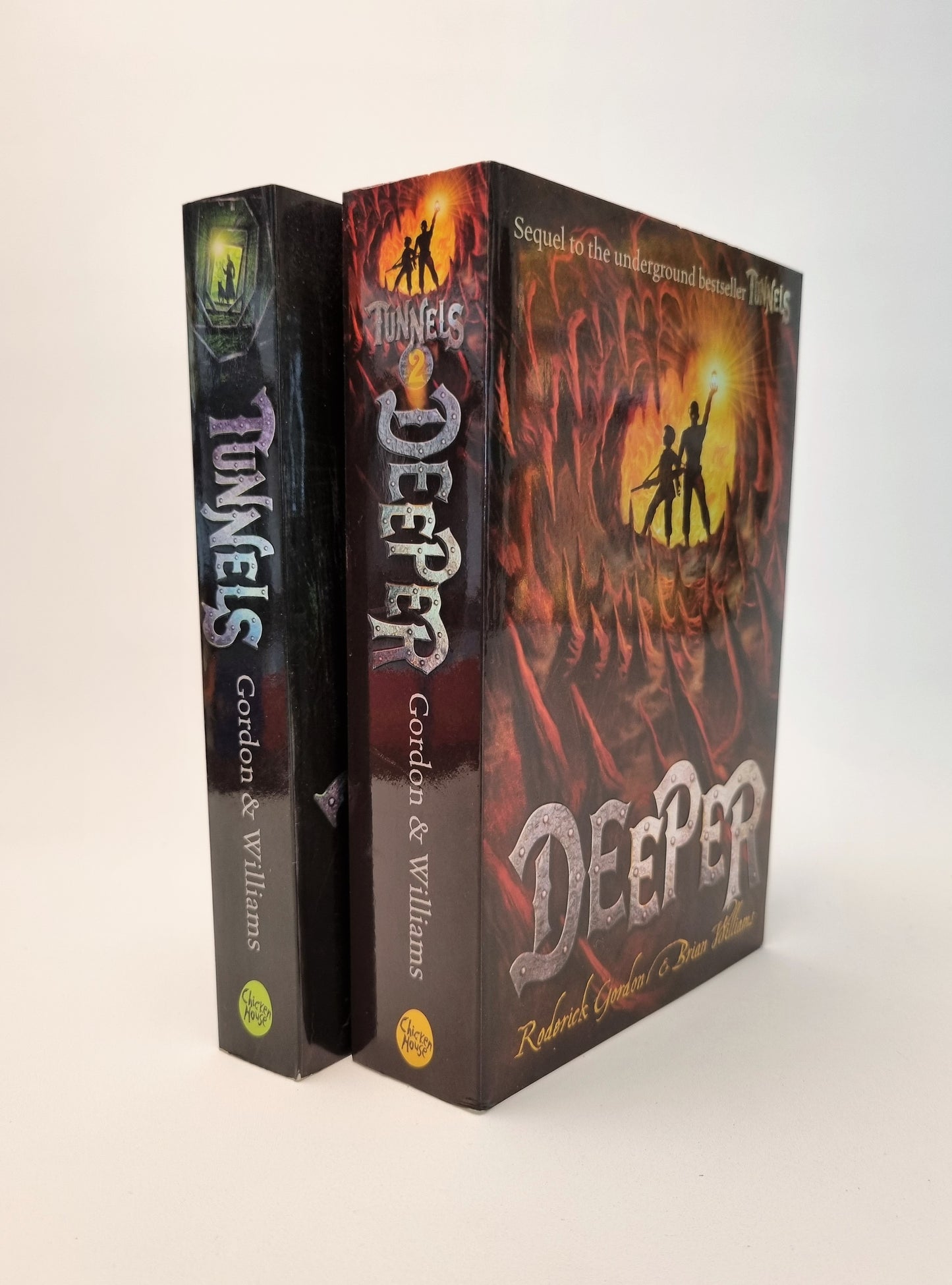 Tunnels and Deeper by Roderick Gordon and Brian Williams - Signed and ...